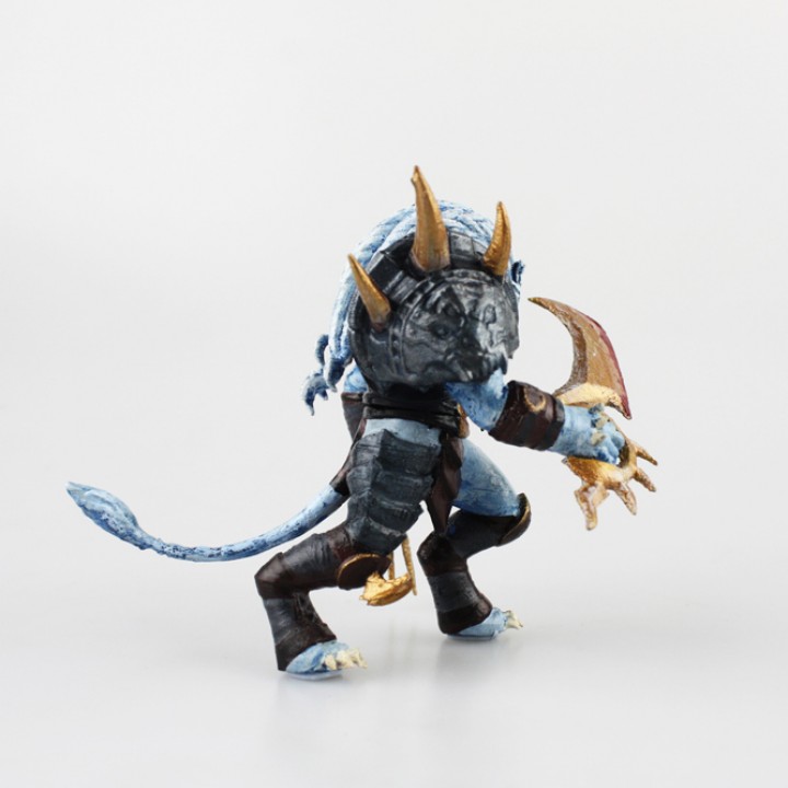 3D Printable Rengar - League of Legends by Daniel Schunemann