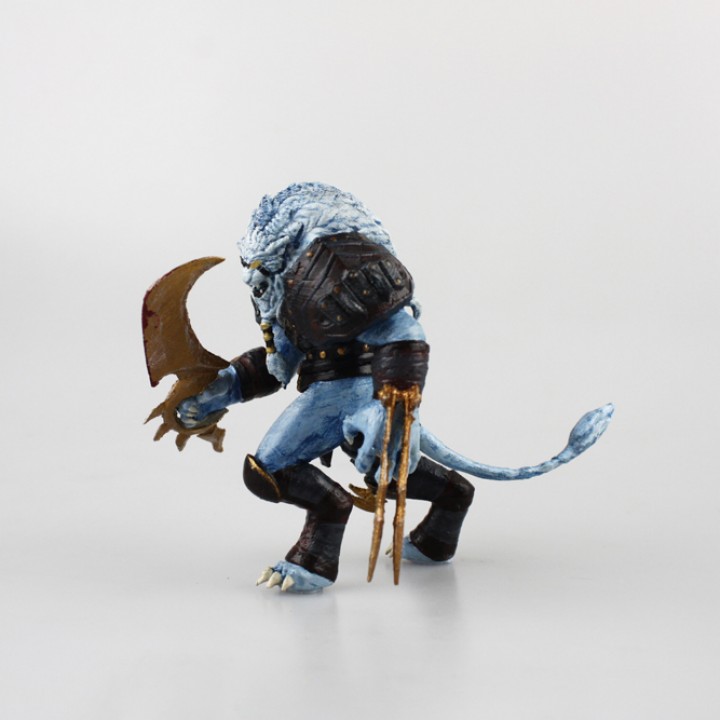 3D Printable Rengar - League of Legends by Daniel Schunemann