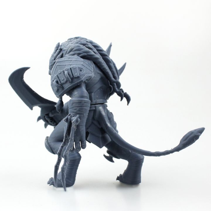 3D Printable Rengar - League of Legends by Daniel Schunemann