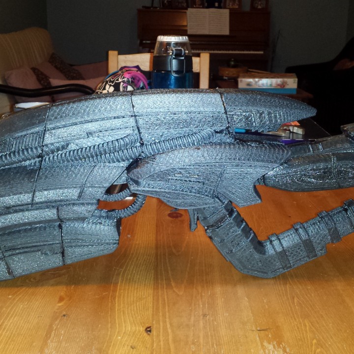 3D Print of Geth Rifle - Mass Effect by electronlove
