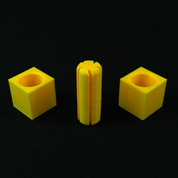 3D Printable Part Connecting Pin Removable Fixing by Mark Ledwold