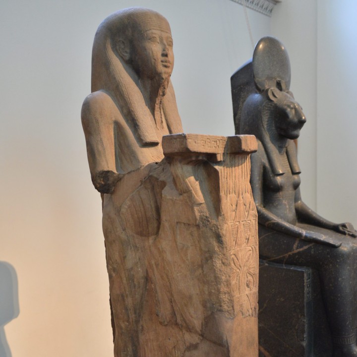 3D Printable Nile God Hapy at The British Museum, London by Scan The World