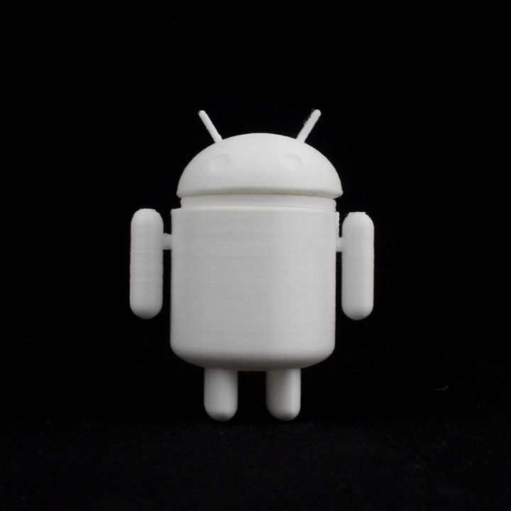 3D Printable Android Figure by Miguel Lasa