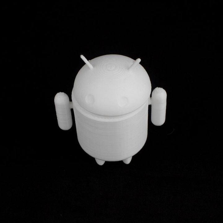 3D Printable Android Figure by Miguel Lasa