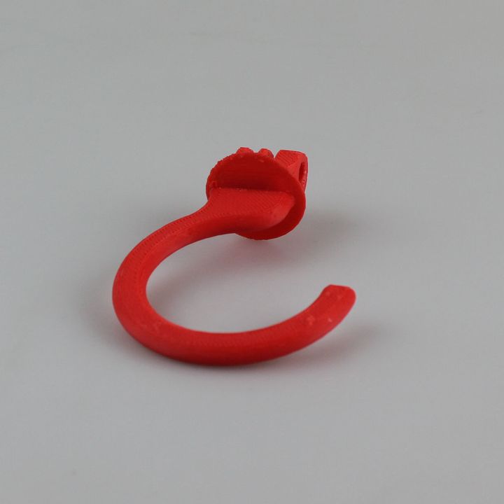 3D Printable Hanger attachment design for GoPro by Julien Verhulst