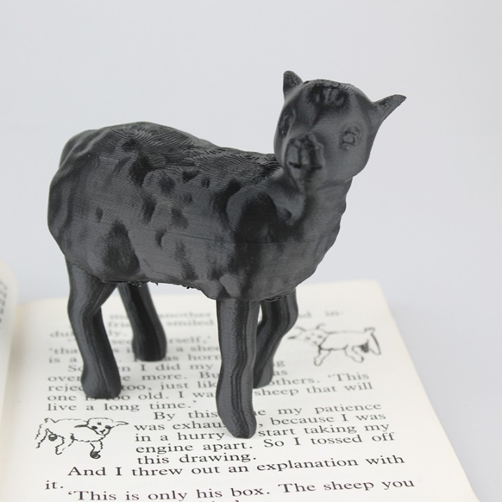 3D Printable The Little Prince - 'Draw me a sheep...' by Evavoo
