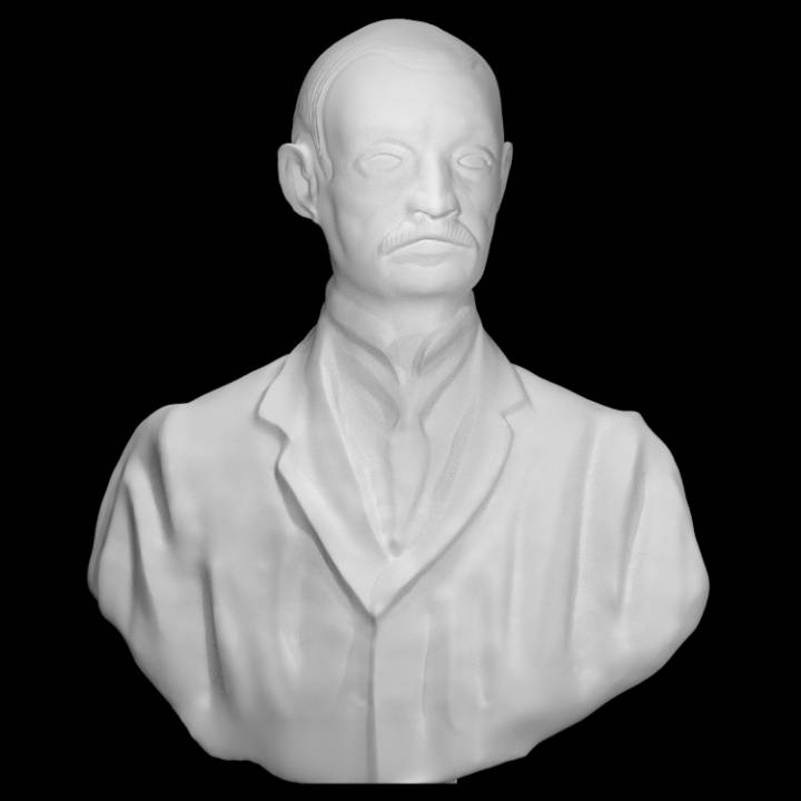 3D Printable Thomas Fortune Ryan by Victoria and Albert Museum, London