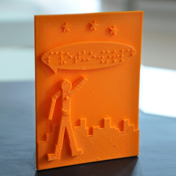 3D Printable Comic by 3ducation