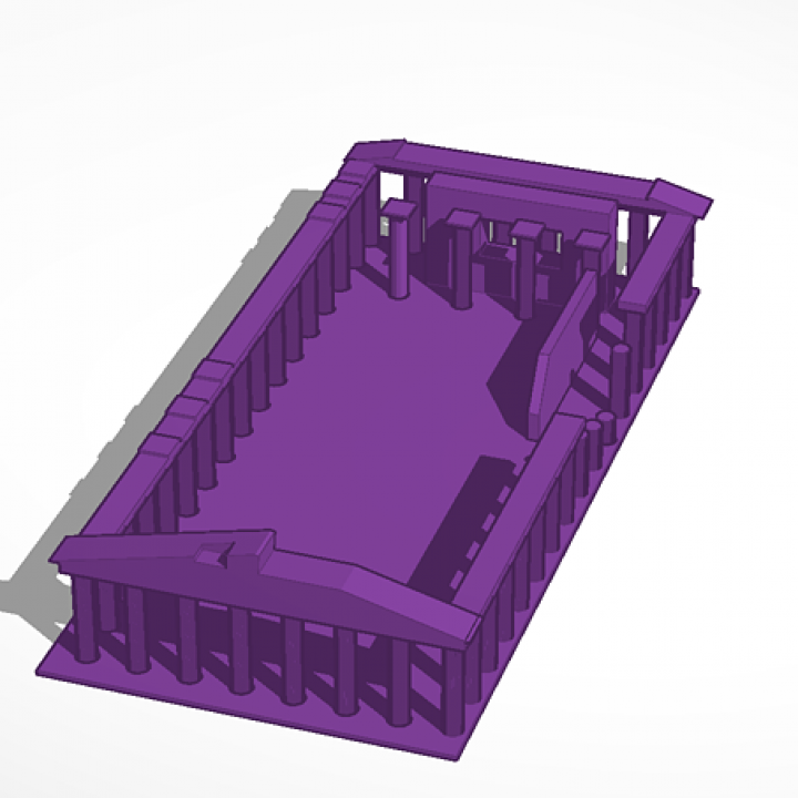 3D Printable Parthenon by 3ducation