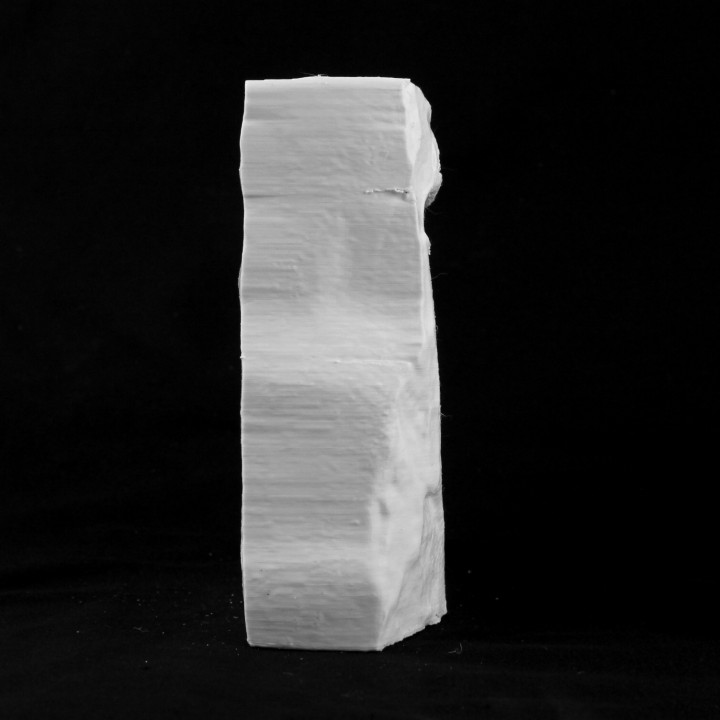 3D Printable Basalt Wall Section of Psametek I at The British Museum ...