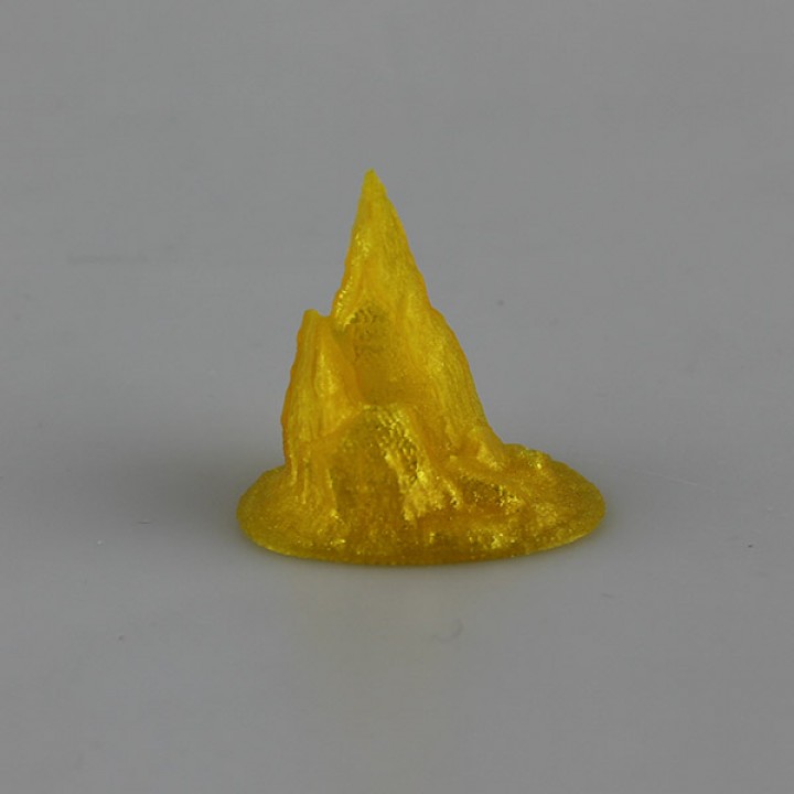 3D Printable Stabby Jutting Stone Outcrop by Willam Lee Cherry