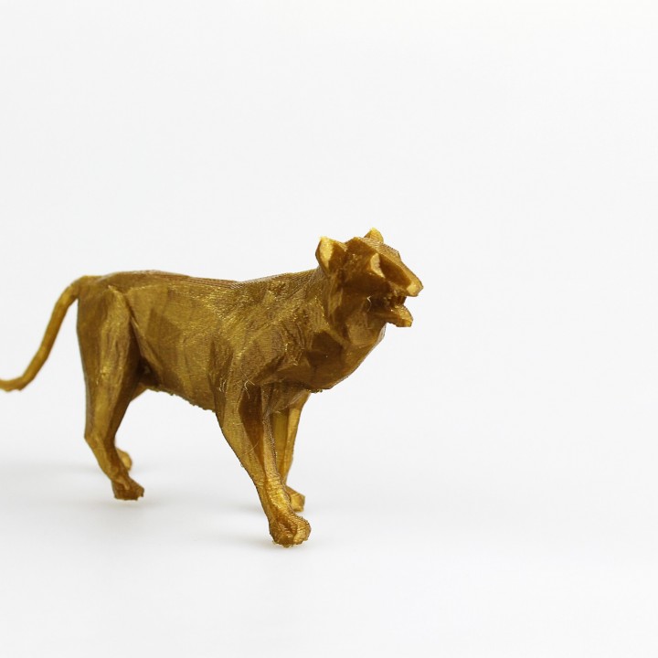 3D Printable Katy Perry Superbowl Lion 2015 by Stefanos Anagnostopoulos