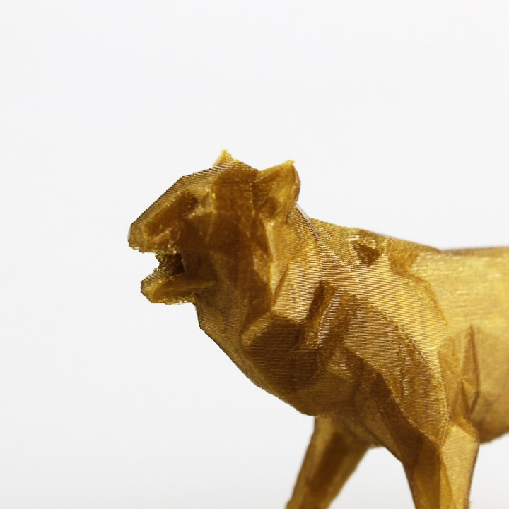3D Printable Katy Perry Superbowl Lion 2015 by Stefanos Anagnostopoulos