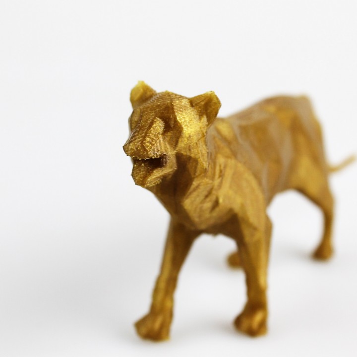 3D Printable Katy Perry Superbowl Lion 2015 by Stefanos Anagnostopoulos
