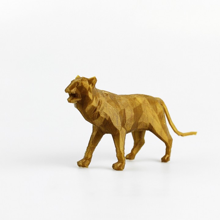 3D Printable Katy Perry Superbowl Lion 2015 by Stefanos Anagnostopoulos