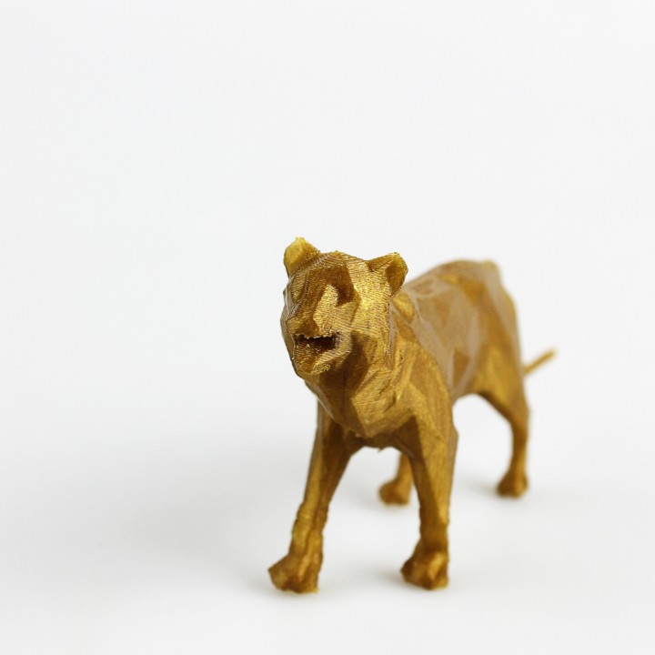 3D Printable Katy Perry Superbowl Lion 2015 by Stefanos Anagnostopoulos