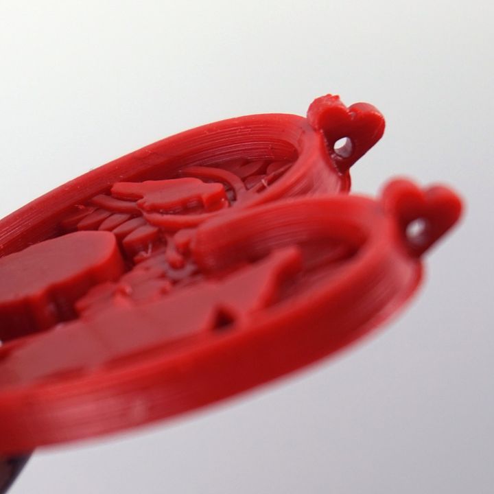 3D Printable Valentine's day - Heart pendant by Darras Bertrand