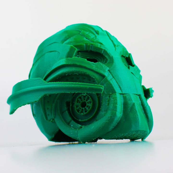 3D Printable Ultron Mask by Stefanos Anagnostopoulos