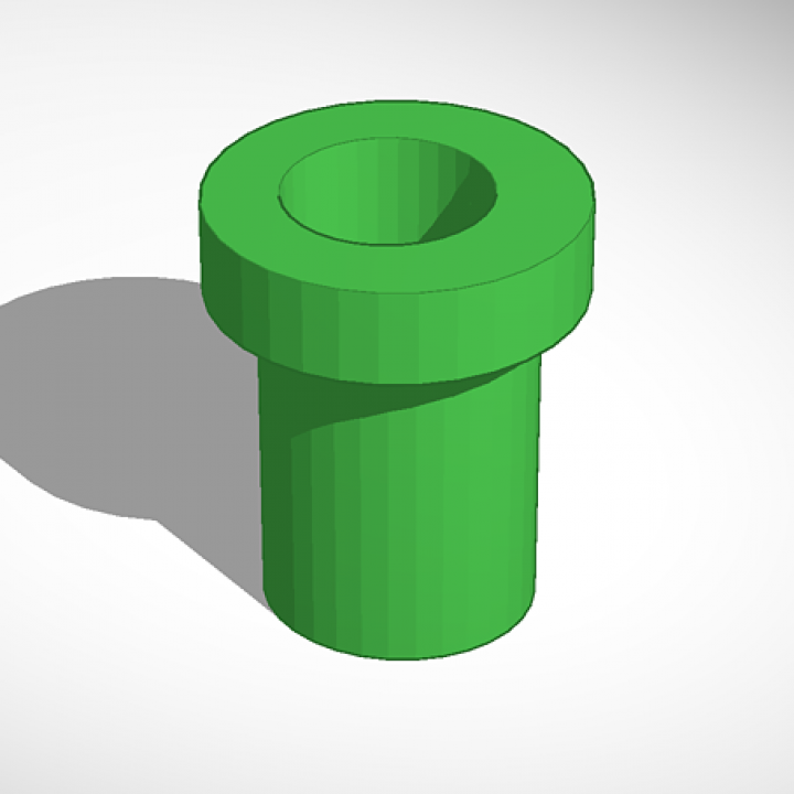 3D Printable Super mario pipe by Loki Laufeysen