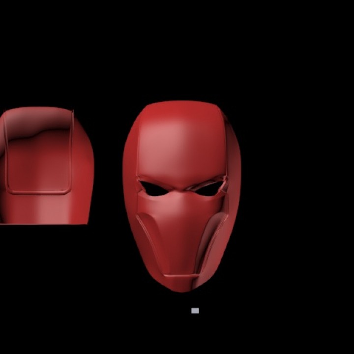 3D Printable Red Hood Helmet by Marcos Garciaacosta jr