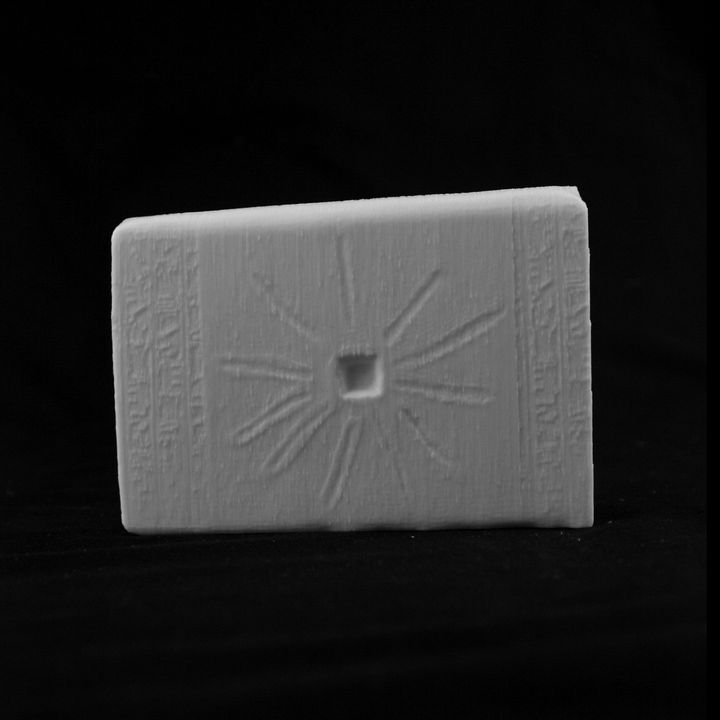 3D Printable Black Basalt Mythological Text at The British Museum ...