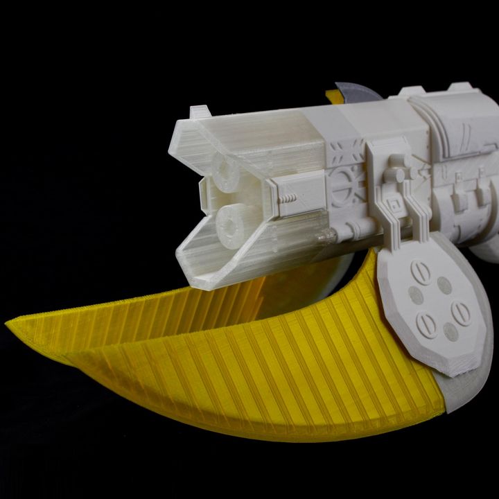 3D Printable Halo Spiker / Spike Rifle by Marco Morata