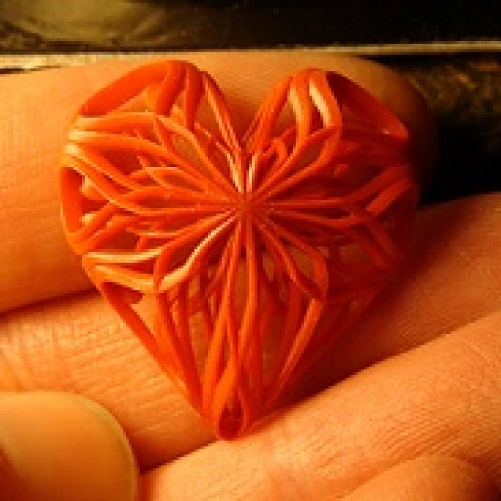 3D Printable Tim's Heart by Tim Rampenthal