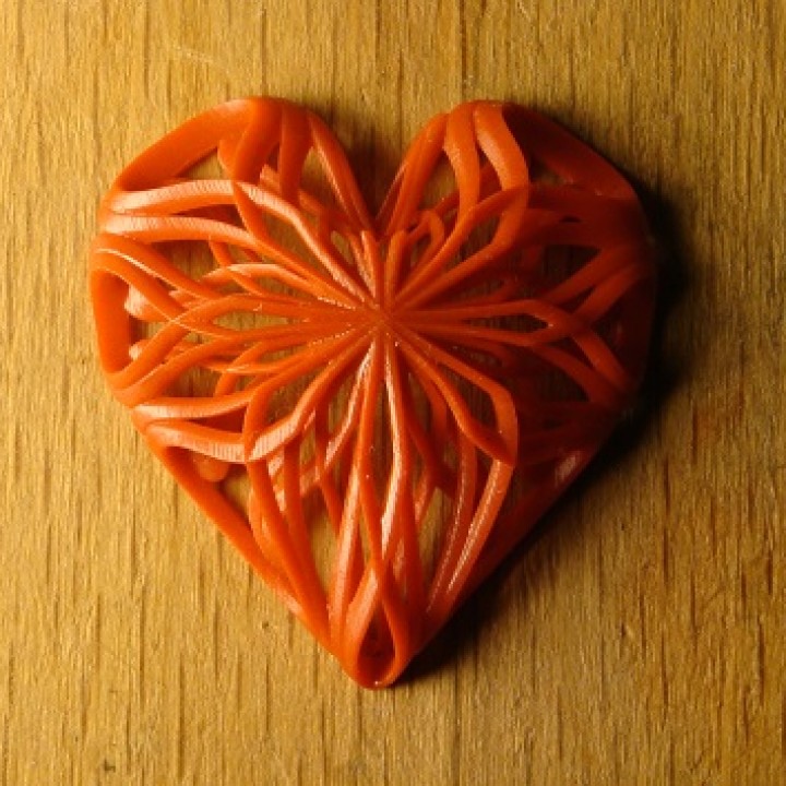 3D Printable Tim's Heart by Tim Rampenthal