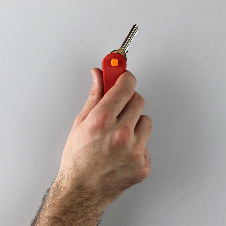 3D Printable key holder by Luca Parmegiani