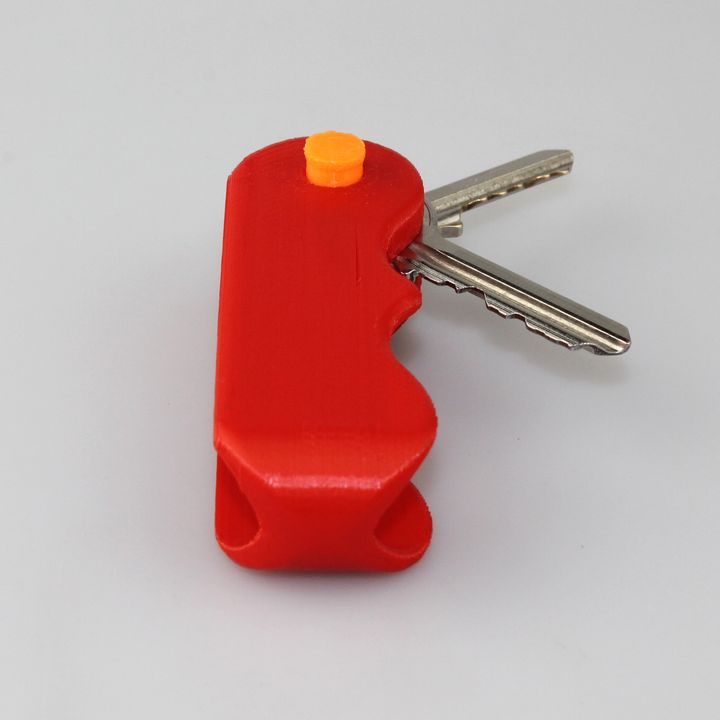3D Printable key holder by Luca Parmegiani