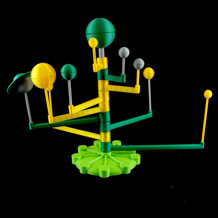 3D Printable Model Solar System by Oleg Khmarnyi