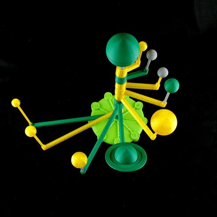 3D Printable Model Solar System by Oleg Khmarnyi