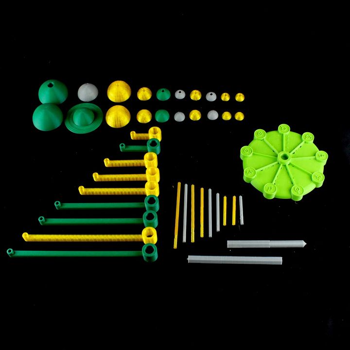 3D Printable Model Solar System by Oleg Khmarnyi