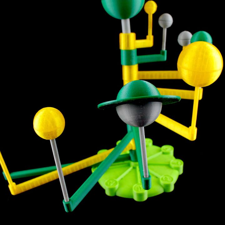3D Printable Model Solar System by Oleg Khmarnyi