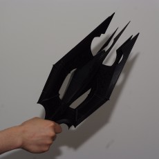 3D Printable Saurons Mace - Battle Mops by Marco Morata