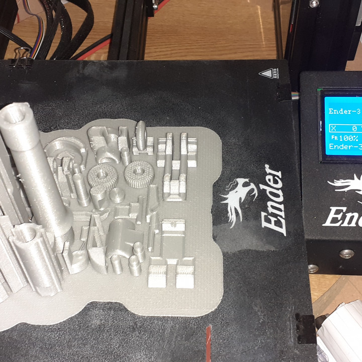 3D Print of P08 Luger - Functional Assembly by rolfkobold