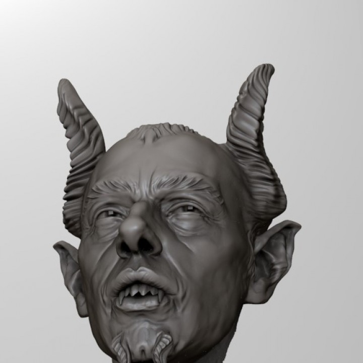 3D Printable Devil by Edgar