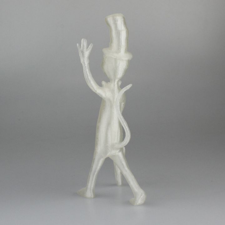 3D Printable Cat (The Cat in the Hat) by Nik Savoric
