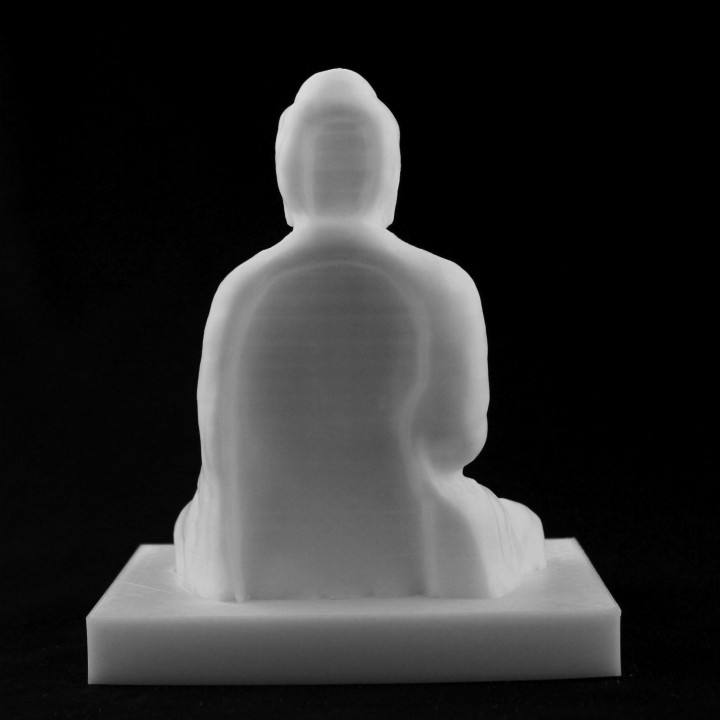 3D Printable Seated Amida, the Buddha of the Western Paradise at the ...