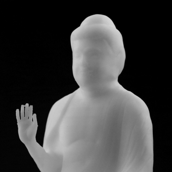 3D Printable Seated Amida, the Buddha of the Western Paradise at the ...