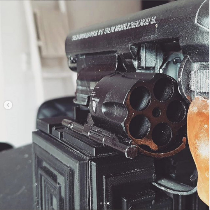 3D Print of Deckards Blaster - Blade Runner by Print_The_Universe
