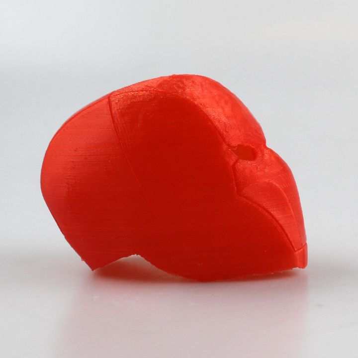 3D Printable wearable Red hood helmet by Marcos Garciaacosta jr