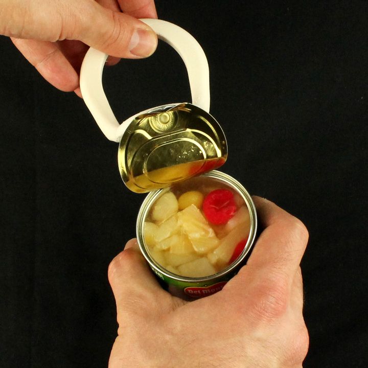 3D Printable Ring Pull Can Opener by Luca Parmegiani