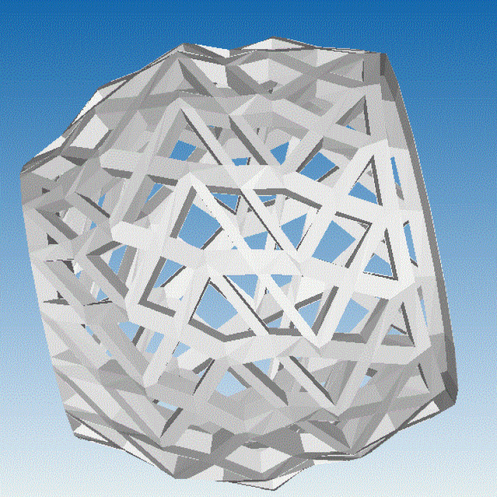 3D Printable Elegant drop in Visiting Card Bowl. by Mohit Sakhpara