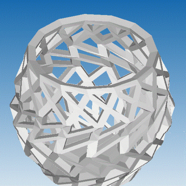 3D Printable Elegant drop in Visiting Card Bowl. by Mohit Sakhpara