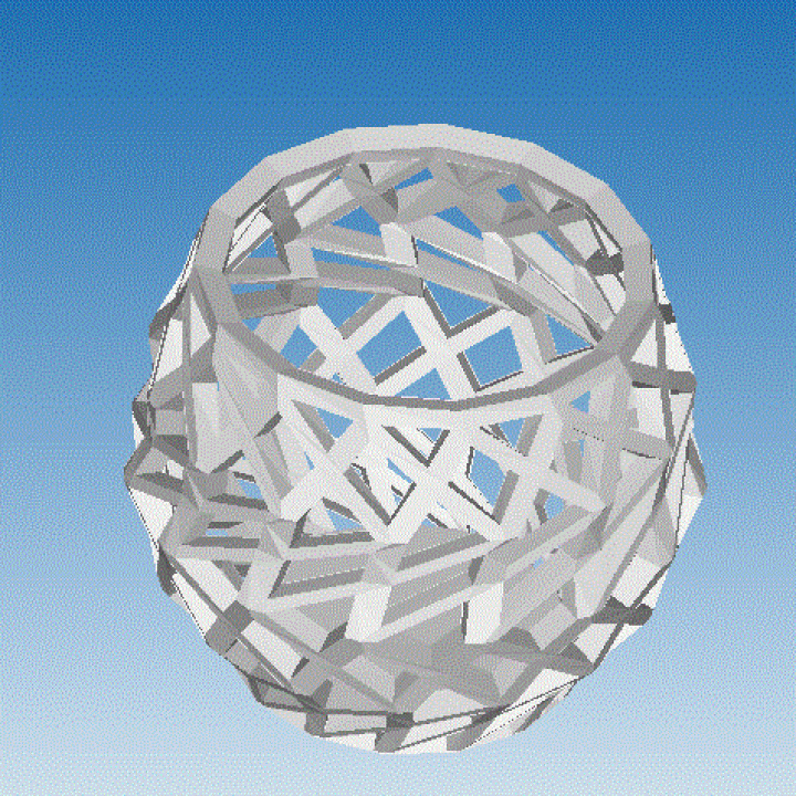 3D Printable Elegant drop in Visiting Card Bowl. by Mohit Sakhpara