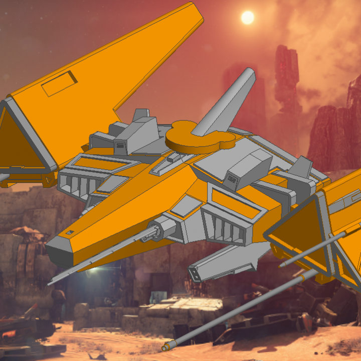 3D Printable Destiny Cloud Errant by Ryan Dudar