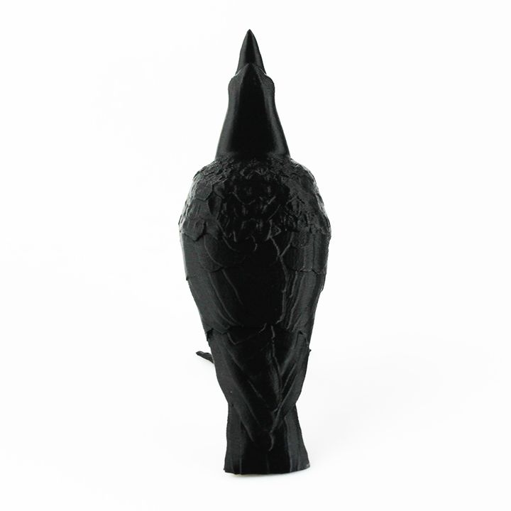 3D Printable Crow - Support Free by Evavoo