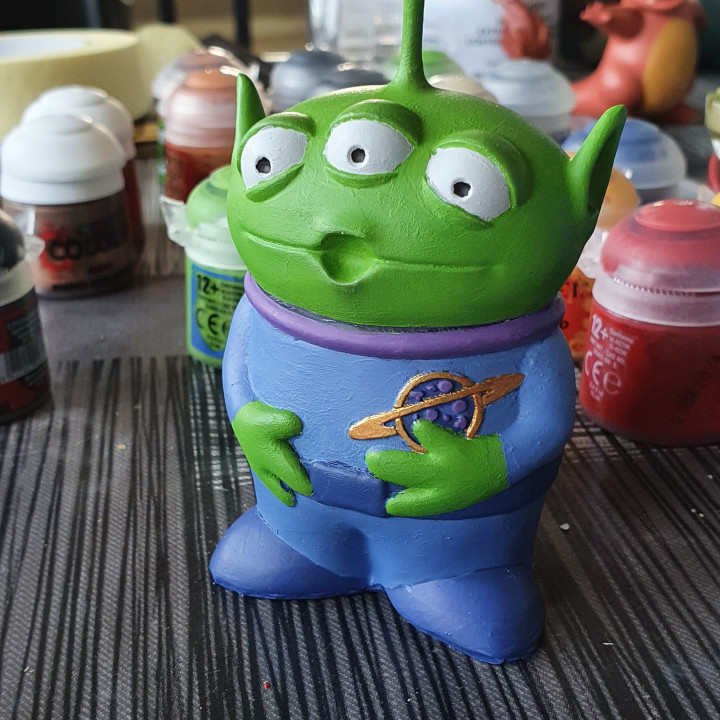 3D Print of Toy Story Alien by louhal