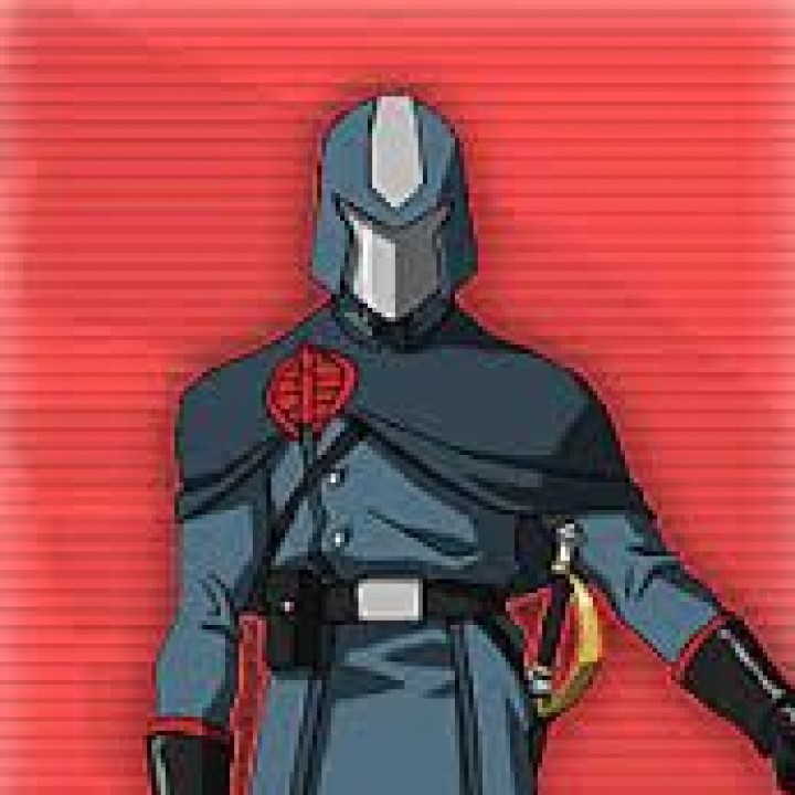 3D Printable Cobra Commander Helmet by R3dFox Studio